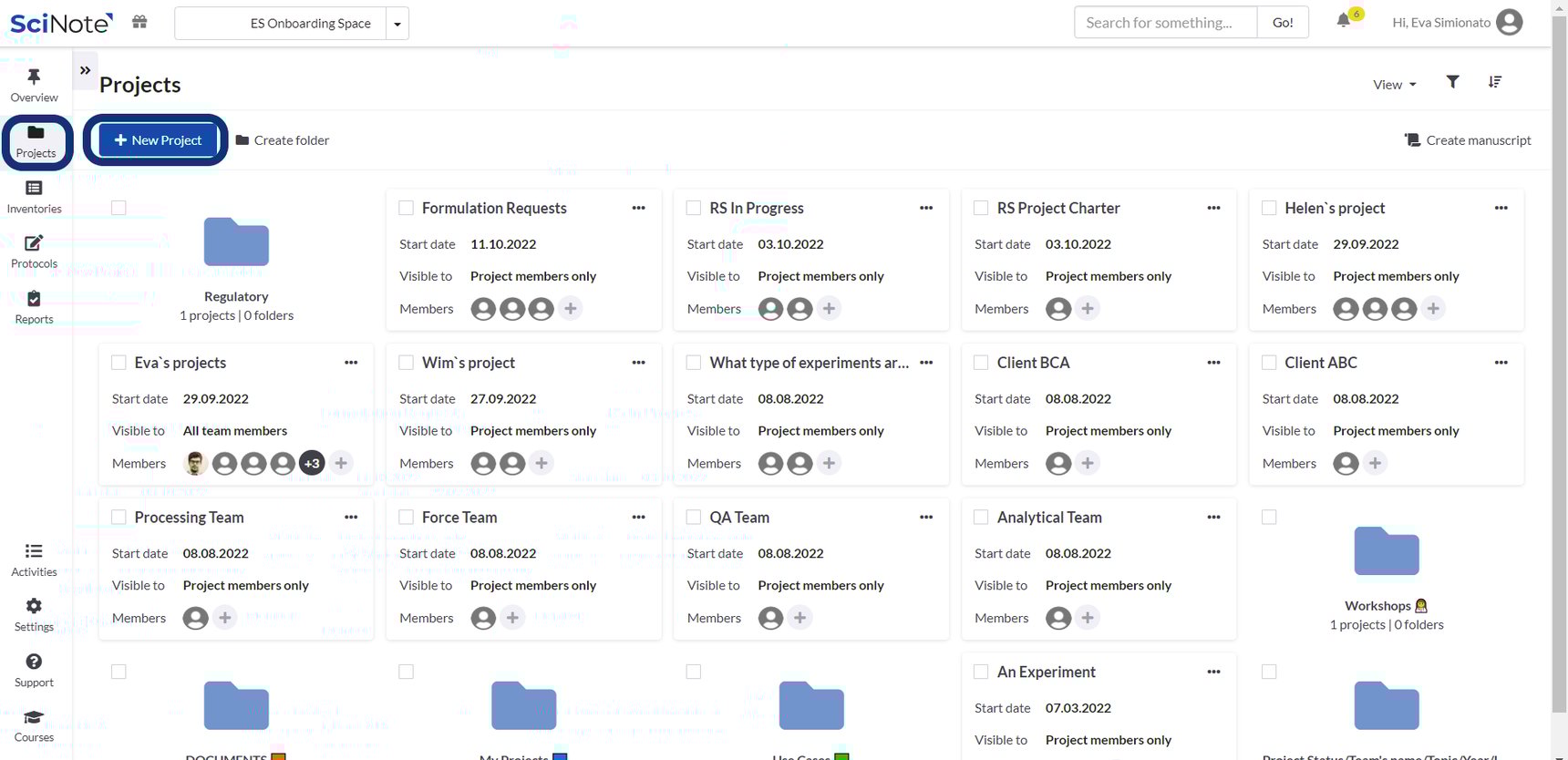How to Create a Project and Add Users to it